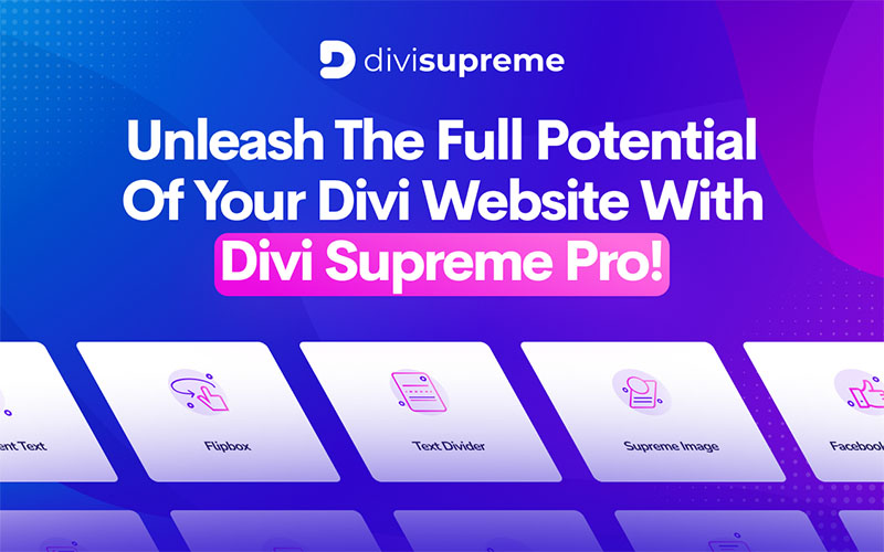 Divi Supreme Pro (Lifetime License Key) - Theme Và Plugin Wordpress File Gốc Giá Tốt